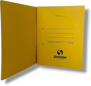 Flipkart.com | Shivom Cardboard SO03 SPRING FILE FOLDER 12 PCS - SO03 ...