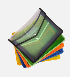 Flipkart.com | Kopila PVC Waterproff Transparent File Folder with ...