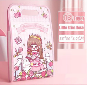 Flipkart.com | Sanchi Creation Plastic Girls Princess Theme A4 Size ...