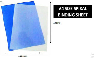 Flipkart.com | FileMate A4 Size Spiral Binding Sheet(Set of 50)(Each ...