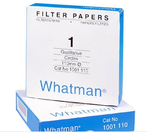 whatman Science Filter paper 1" Dia.( 110 mm ). Round sheet (pkt. of ...