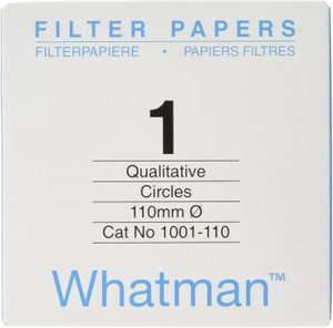 whatman Filter paper 1 Diameter 110 mm. Round sheet ( pkt. of 100 piece ...