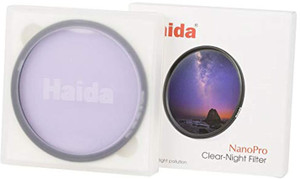 Haida 55mm Clear-Night Filter NanoPro MC Light Pollution Reduction ...