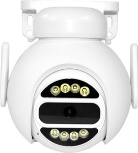 HANUTECH PT IP Camera with Siren, 256GB TF Card, Night Vision, 3MP, 2 ...