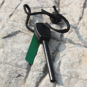 AirMount ™Mini Magnesium Flint & Iron Toothed Scraper Spark Fire ...