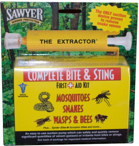 Sawyer Venom Extractor & Suction Pump Kit for Snake Bite, Bee, Wasp ...