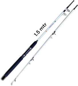 Abirs special 2 part heavy unbreakble Fishing rod 150 cm Solid fiber ...