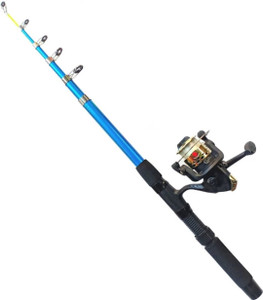Bright Fishing rod 2.1 with wheel SPRED Bega 200 Multicolor Fishing Rod ...