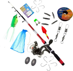 Sikme Ultimate Angler's Arsenal The 7ft Fishing Rod and Reel Combo Kit ...