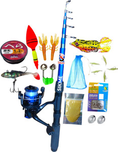 Sikme Ultimate Angler's Arsenal: 7ft Fishing Rod and Reel Combo Unleash ...