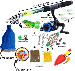 Brighht 7FT210 Set Fishing Combo Accessories Multicolor Fishing Rod ...