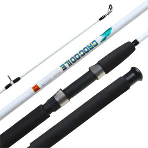 SPRED 5 ft Super solid fishing rod 2 part section rod Black, White, Red ...