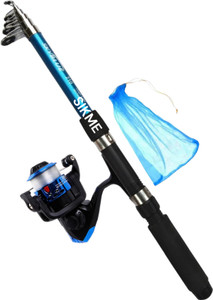 Sikme Ultimate Angler's Arsenal: 7ft (210cm) Rod and Reel Combo with ...