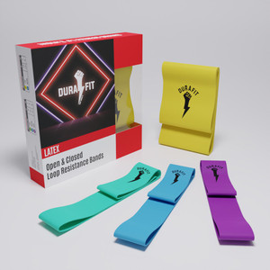 Durafit Resistance Bands | Home Workout | Unisex | Mini Loop Bands ...