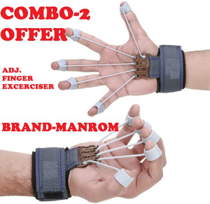 MANROM PACK OF 2,Hand Grip Tool For Finger Grip & Forearm Exercise Hand ...