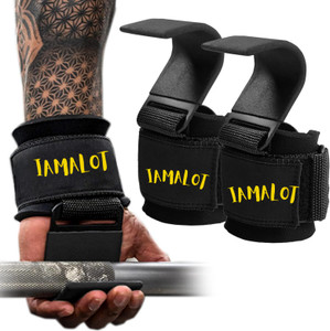 iamalot eight Lifting Hooks, Adjustable Lifting Grips for Men and Women ...