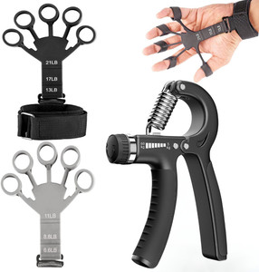AJRO DEAL Wrist Exerciser Equipment & Finger Expander for Hand ...