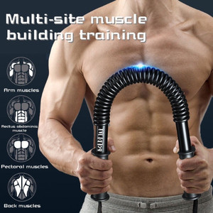 BoldFire Power Twister Bar - Upper Body Exercise for Chest, Shoulder ...