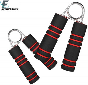 fitnessmix Pack of 2 - Foam Hand Grip band for Gym hand gripper Wrist ...