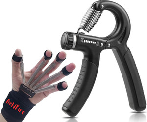 BoldFire Grip Strength Set of 2 with Hand Grip Strengthener Electronic ...