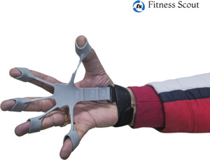 Fitness Scout Finger Gripper Strength Forearm Exerciser Hand Yoga ...