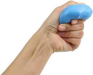 Nlive Theraputtic Standard Hand Exercise Putty For Rehabilitation- Blue ...