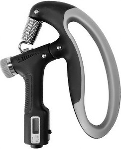 BoldFire Adjustable D- Shaped Hand Gripper with Counter| Hand Grip ...
