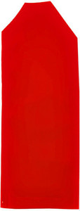 KIING Red Velvet Flag Rod Cover for All Car Models/Judgement Rod/Corner ...