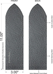 KIING Flag Rod Cover (black) for All Car Models/Judgement Rod/Corner ...