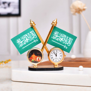 CHUNGROO Islamic Table Desk Clock-Ajmer Sharif Design With Holy First ...