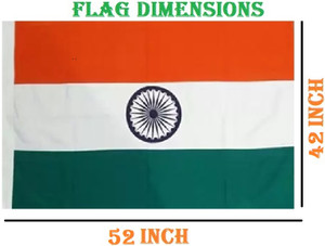 RAYDEVIL Indian National flag Rectangle Outdoor Flag Price in India ...