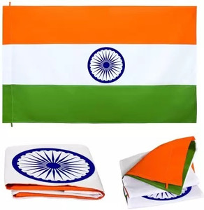 Dropit RG7 INDIAN FLAG 40*60 INCH Rectangle Hand Flag Flag Price in ...