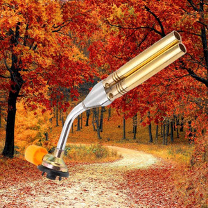 XDLB Strong Double Barrel LPG/butane Gas Flamethrower Blow Torch ...