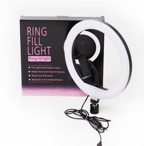 V Enterprises Ring Light 12 Inch Fill light and beauty Face with Ring ...