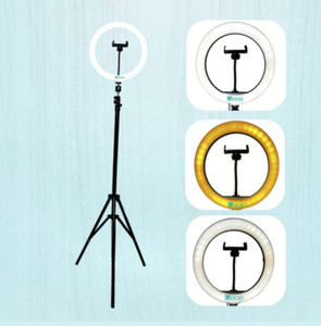 GOCIO 10“ Ring light and stand mobile holder for reels live video ...