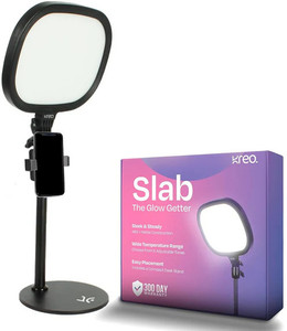 Kreo Slab Fill Light Video Light with Stand and Adjustable Temperature ...