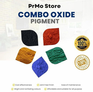 Prmo store Multicolour Oxide Pigment Powder | For Paints, Cement ...