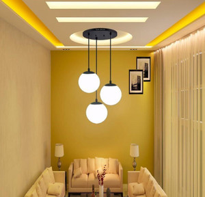 ayriv 3 Milky Doom Hanging Luster Light Pendants Ceiling Light Pendant ...