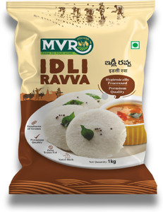 MVR Premium Idli Ravva | Makes Soft Idlis | Easy To Make | Healthier ...