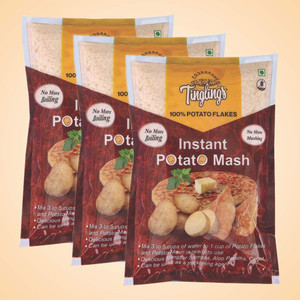 Tinglings Potato Flakes/Powder| pack of 3x250g. Instant Potato Mash ...