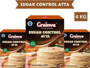 grainva Sugar Control Atta (4 kg, Pack of 8) Price in India - Buy ...