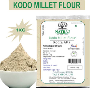 NATRAJ The Right Choice KODRA FLOUR 1KG Price in India - Buy NATRAJ The ...