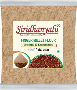 siridhanyalu Organic Ragi/Nachni Atta/Finger millet Flour Kelvaragu ...