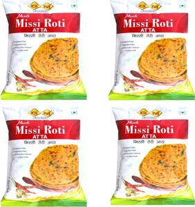 GM FOODS Masala Missi Roti Atta Pack of 4 Price in India - Buy GM FOODS ...