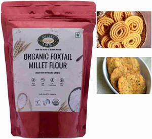 MILLET AMMA Organic Foxtail Millet Flour, Unpolished Millet, High Fiber ...