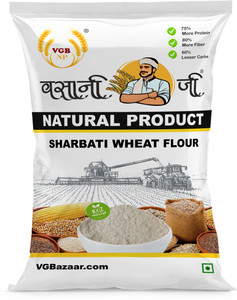 VGBNP 100% Natural & original Sharvati Wheat Flour ( Gehoo ka atta ...