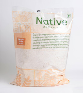 Native Organica Hand Chakki Weight Loss Atta (5 Kg) Price in India ...
