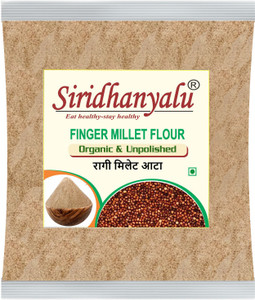 siridhanyalu Organic Ragi/Nachni Atta/Finger millet Flour Kelvaragu ...