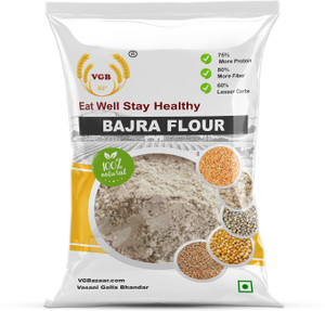 VGBNP 100% Natural & original Pearl millet Flour (Bajri ka aata) Pure ...