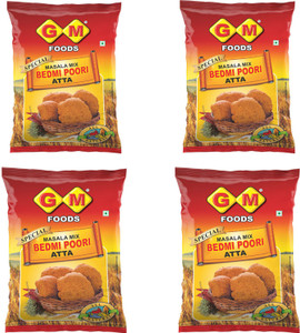 GM FOODS Bedmi Puri Masala Mix Atta Pack of 4 Price in India - Buy GM ...